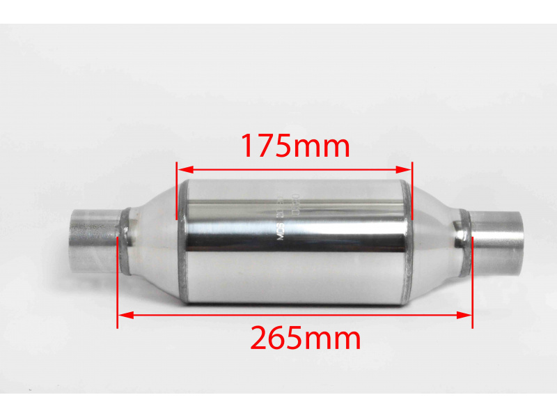 Katalysator Universeel voor Tuning, Race en Rally